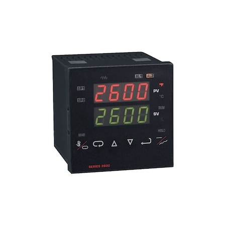 Dwyer Instruments Temperature/process controller, one current output, with alarm. 26150 | Zoro